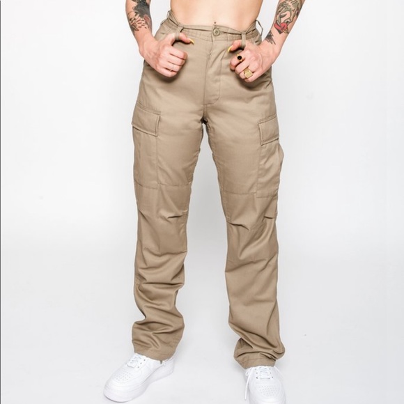 GoodBye Bread | Pants & Jumpsuits | New Goodbye Bread Khaki Cargo Pants ...